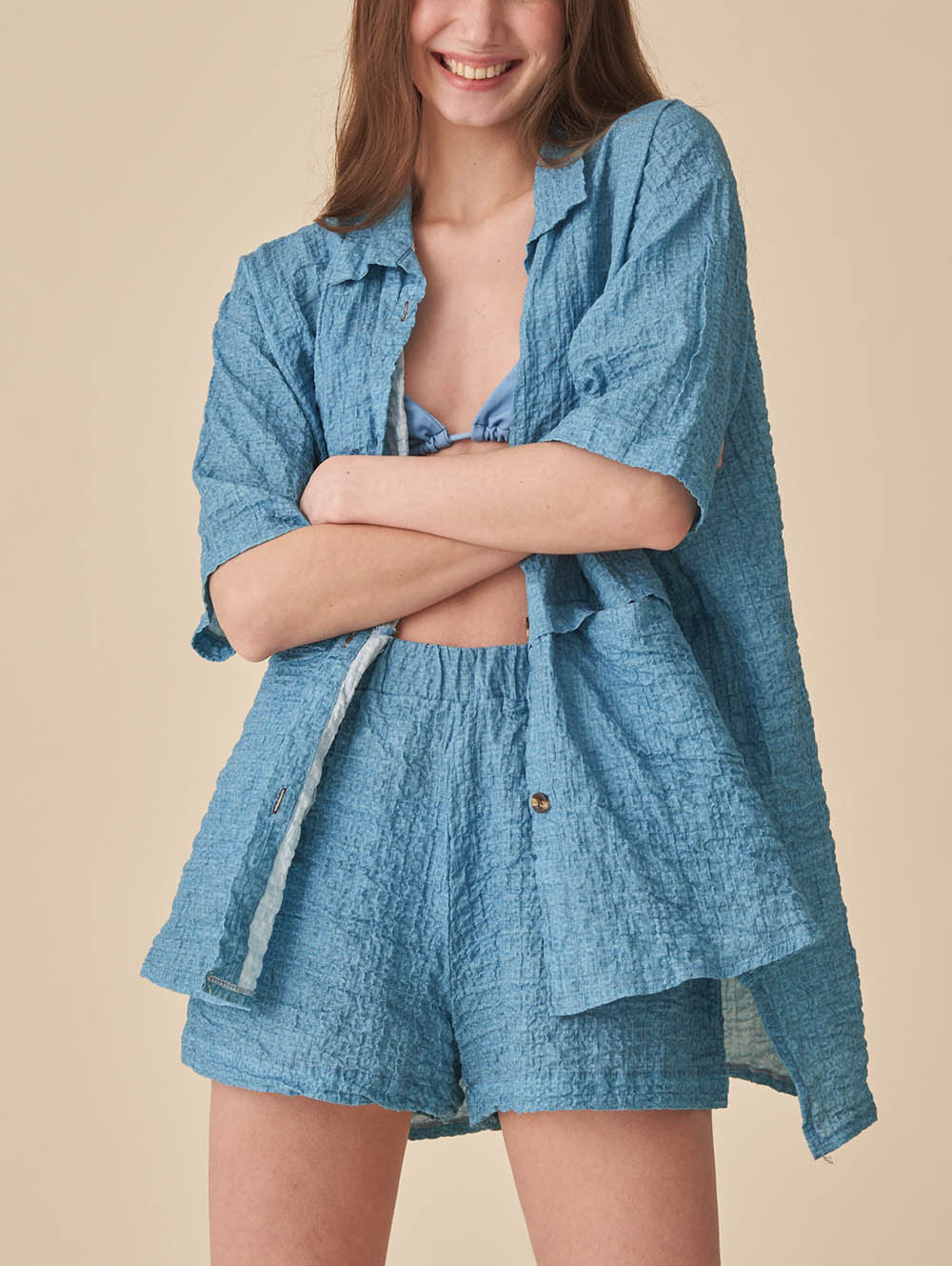 Diza Gabo | Gauze Shorts | Souq Dükkan